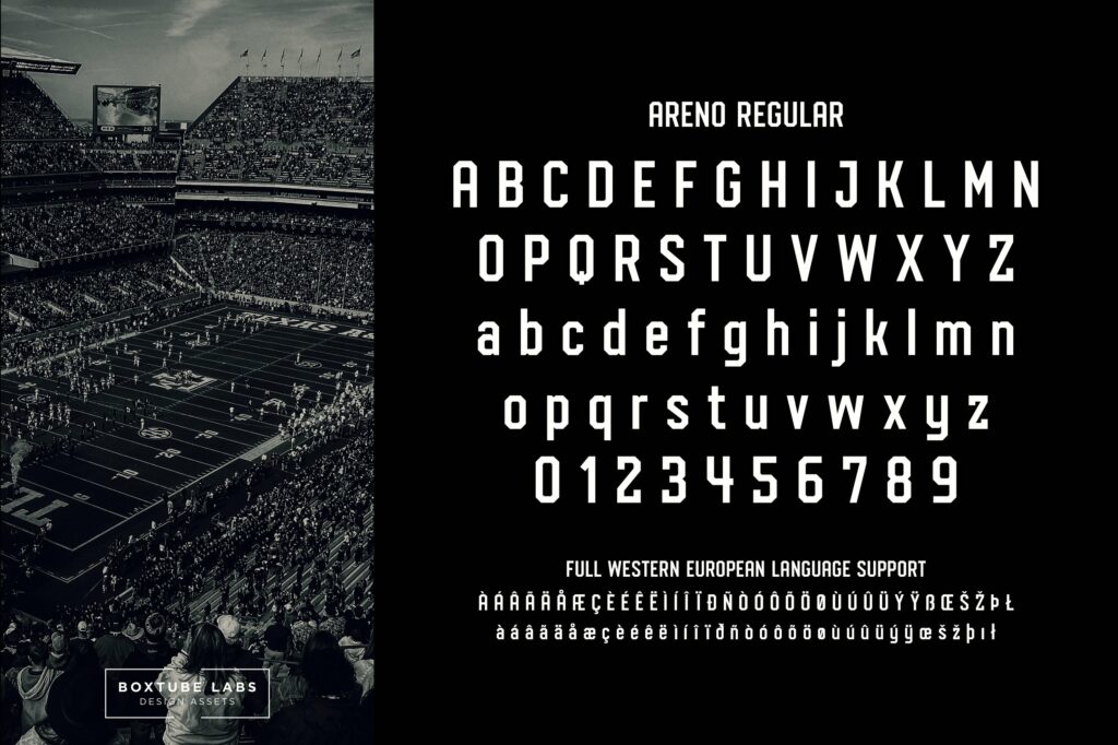 Sports Font Bundle BTL.1 – MasterBundles