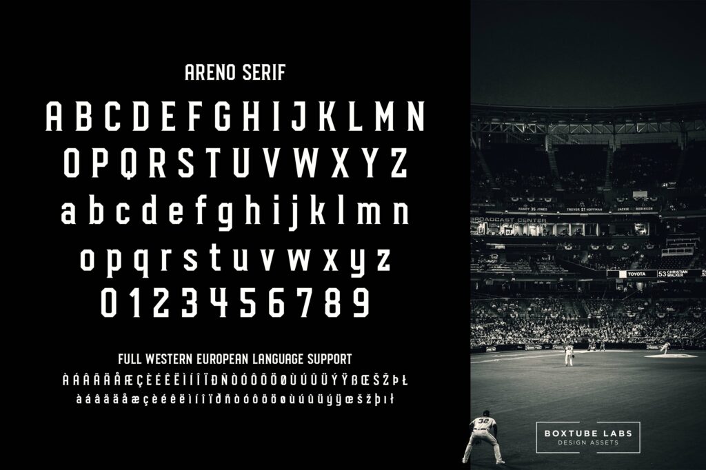 Sports Font Bundle BTL.1 – MasterBundles