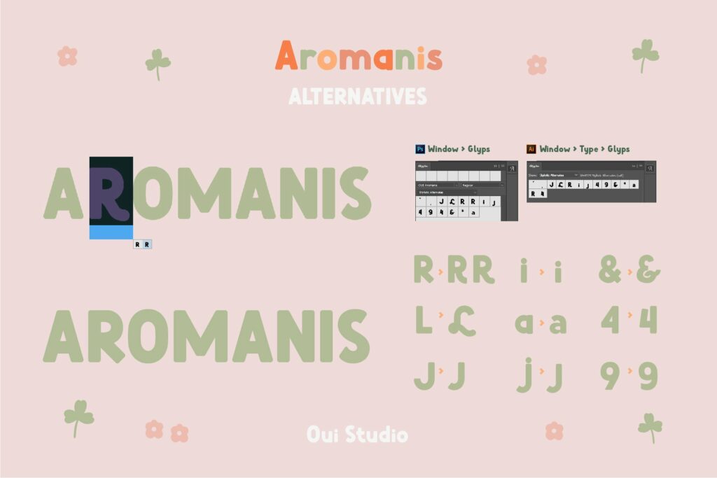 Aromanis Sweet Font + Bonus – MasterBundles