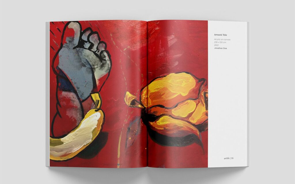 A5 Art Exhibition Catalog – MasterBundles