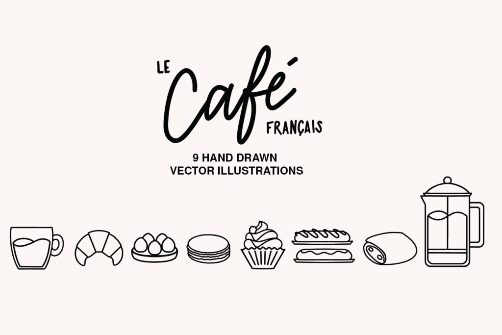 Le Cafe Français – MasterBundles