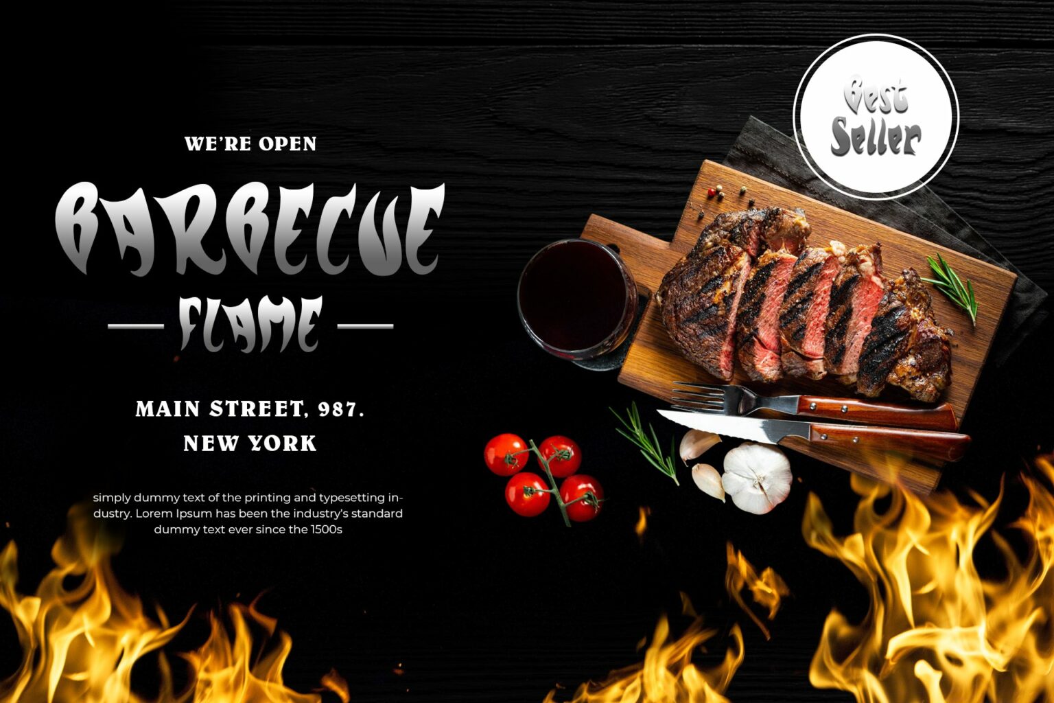 Flame Fire Display Font – MasterBundles