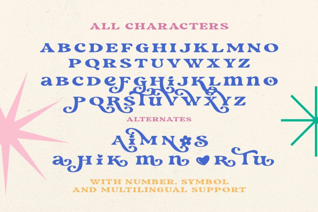 Psyche Lover - Layered Retro Font – MasterBundles