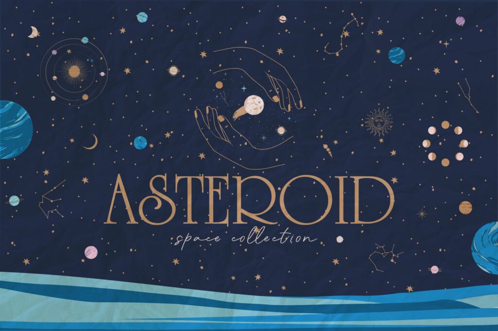 Asteroid / space collection – MasterBundles