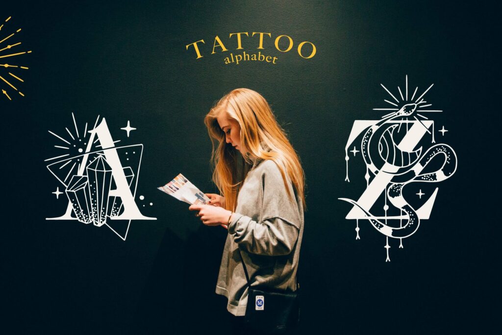 Astrology Initials Font – MasterBundles
