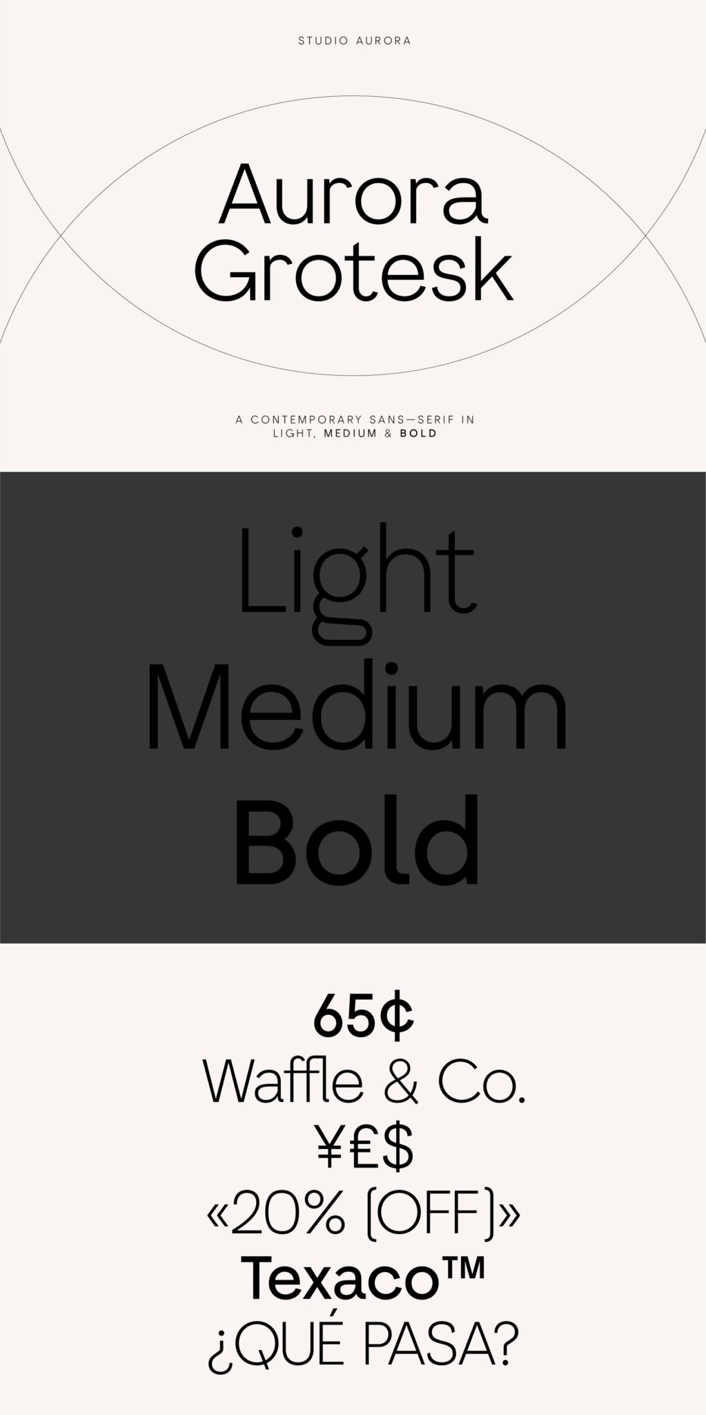 Aurora Grotesk – Sans Serif Font – MasterBundles