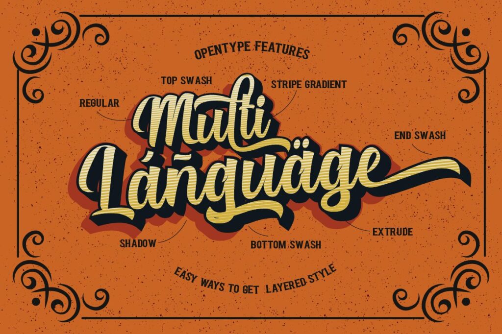 Authentic // Layered Fonts – MasterBundles