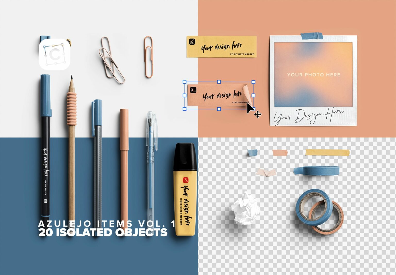Planner & Desks Elements – MasterBundles