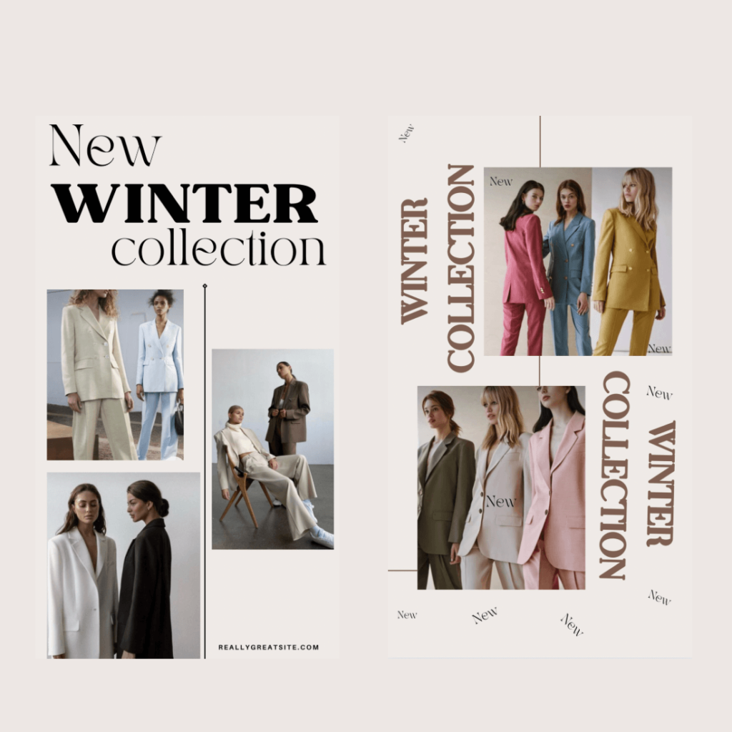 Fashion clothing design template for social media/instagram post ...