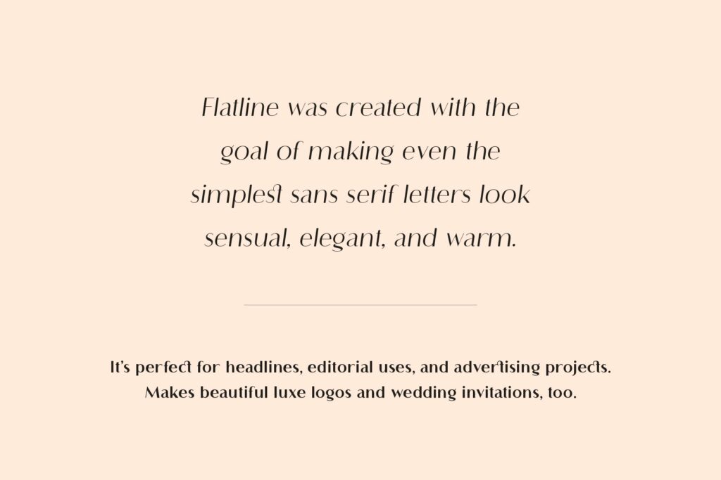 Flatline Sans Complete - 16 fonts – MasterBundles