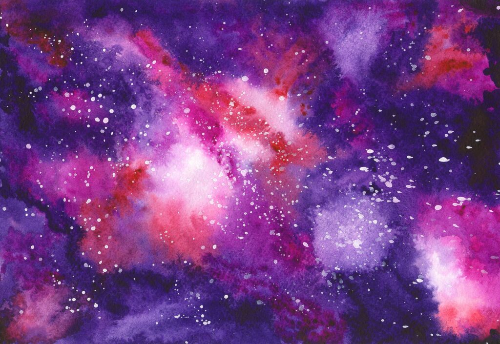 Space Watercolor clipart – MasterBundles