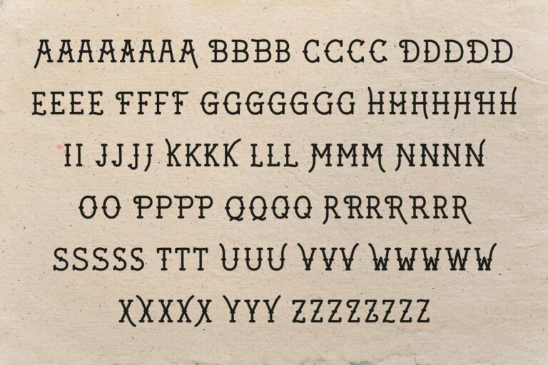 Bad Sailor Typeface – MasterBundles