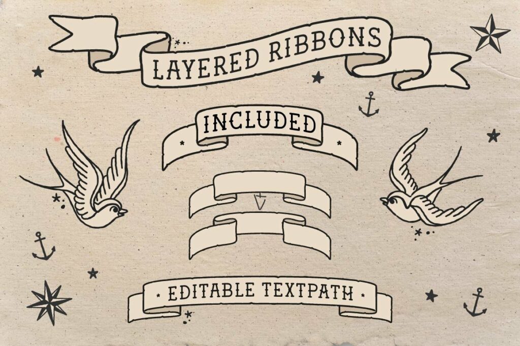 Bad Sailor Typeface – MasterBundles