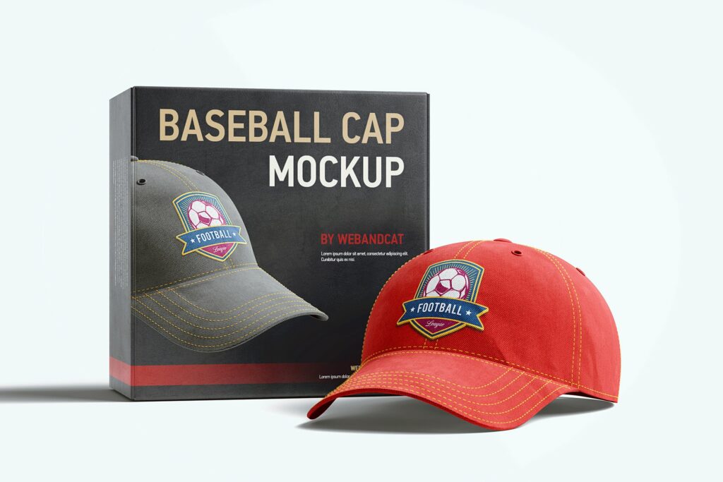 Baseball Cap 3D Mockup – MasterBundles