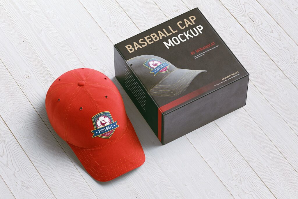 Baseball Cap 3D Mockup – MasterBundles
