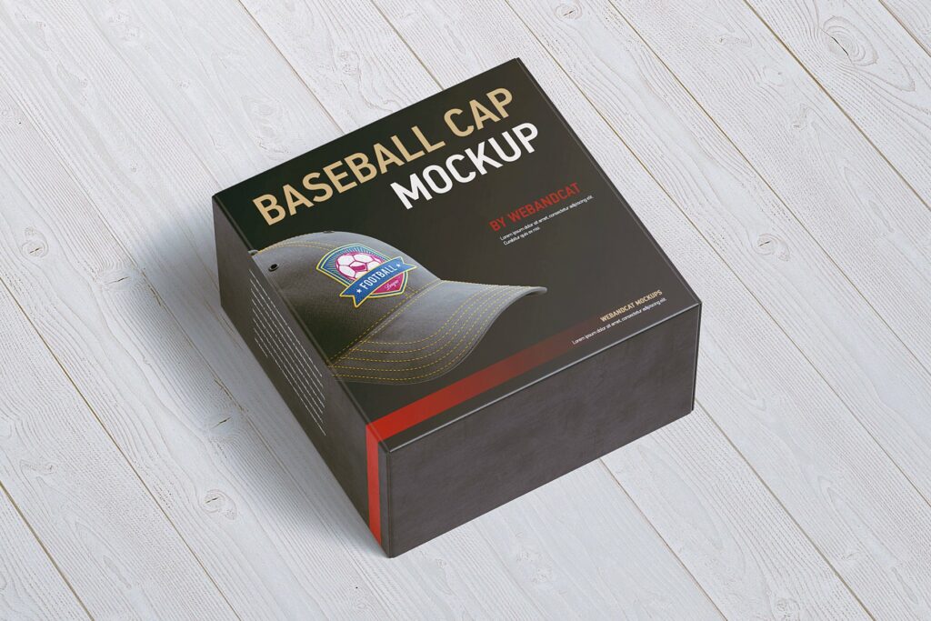 Baseball Cap 3D Mockup – MasterBundles