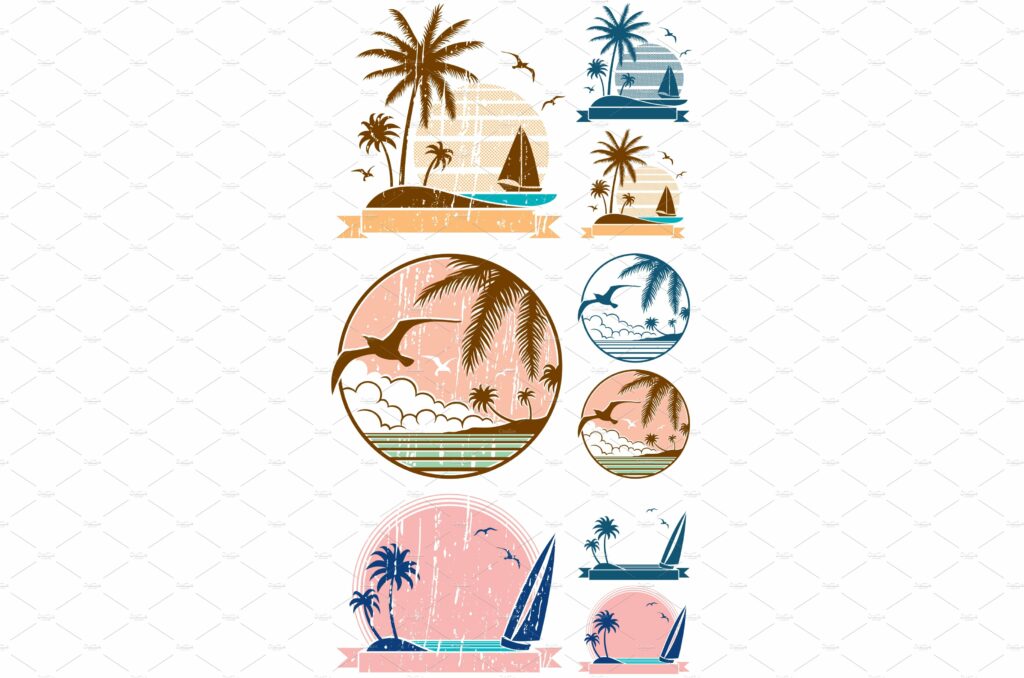 Beach Symbols – MasterBundles