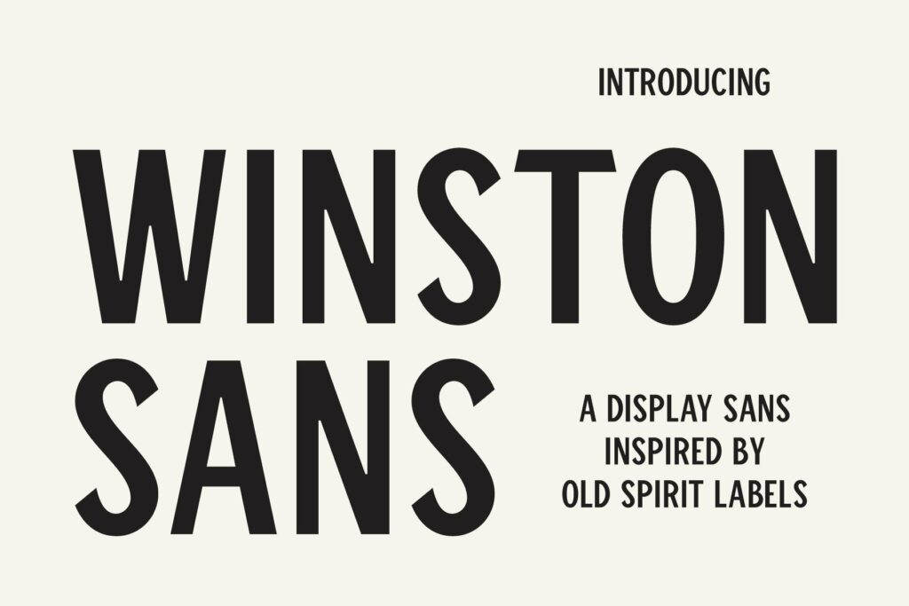 Winston Sans Typeface – MasterBundles