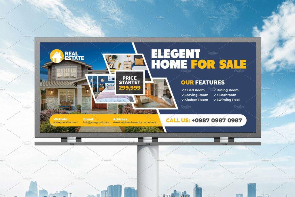 Real Estate Billboard – MasterBundles
