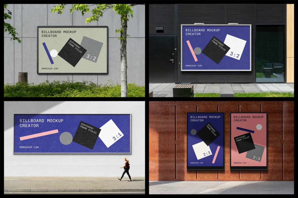 Billboard Mockup - Scenes Creator – MasterBundles