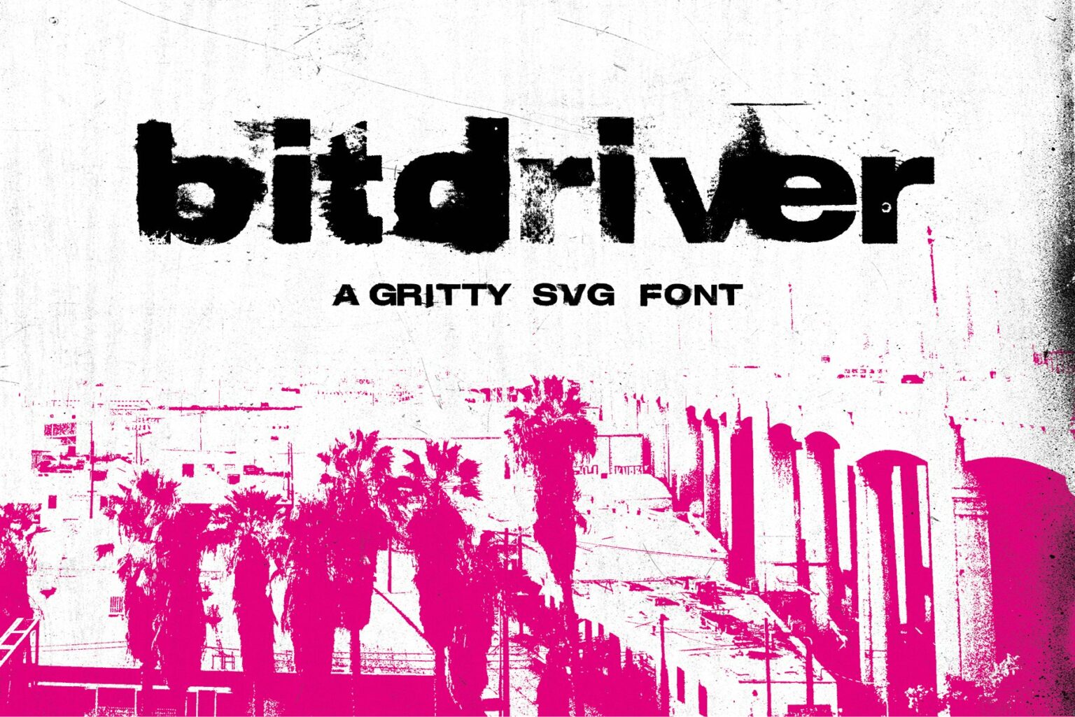 Bitdriver - OpenType SVG Font – MasterBundles