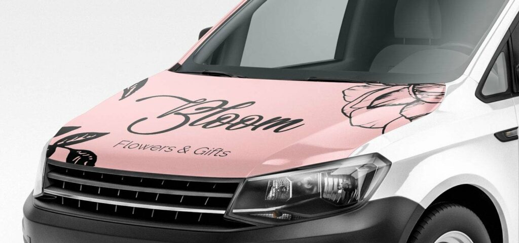 Vehicle Graphic Florist Van Wrapping – MasterBundles