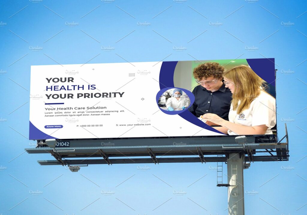 Creative Medical Billboard Banner – MasterBundles