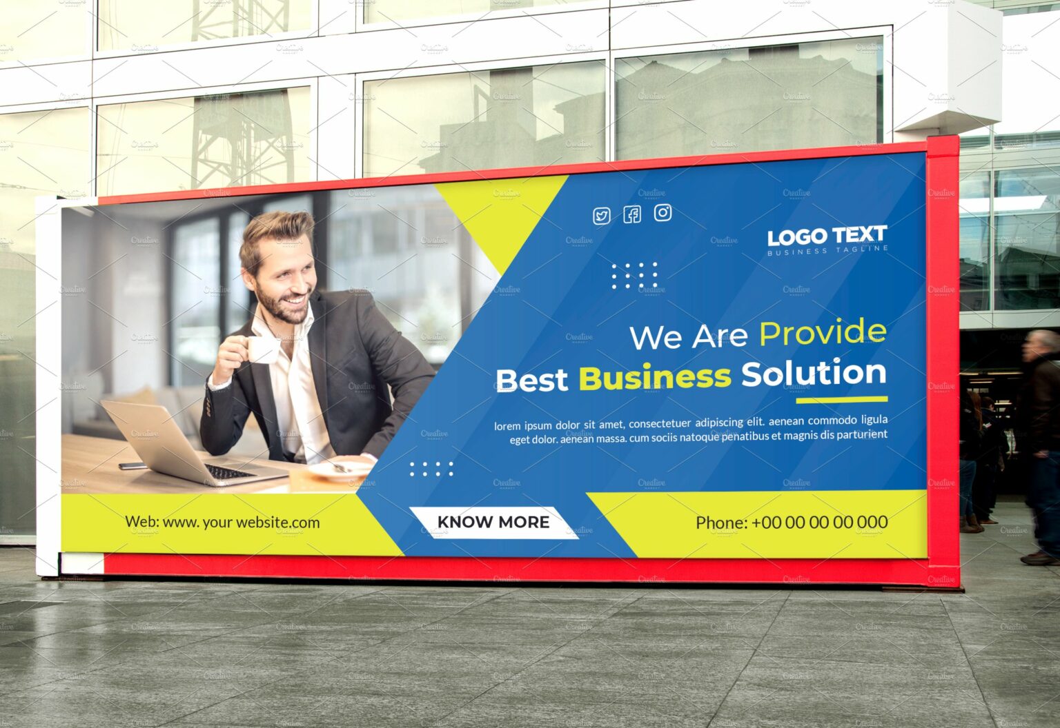 Corporate Business Billboards – MasterBundles