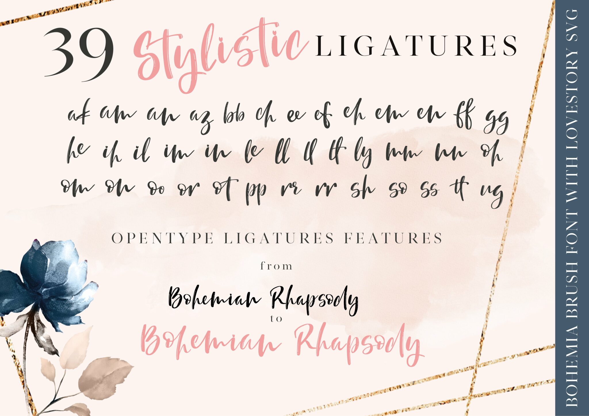 Bohemia | Brush Script – MasterBundles
