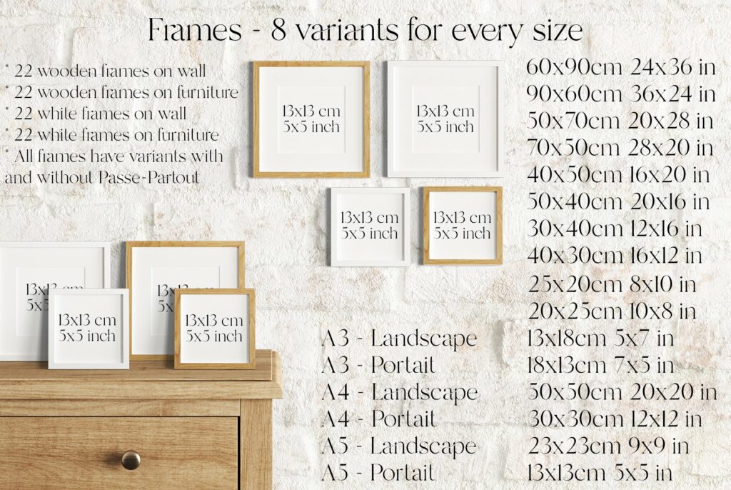 Boho Style Scene Creator - Frames – MasterBundles