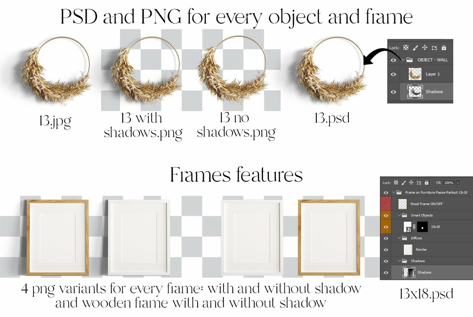 Boho Style Scene Creator - Frames – MasterBundles