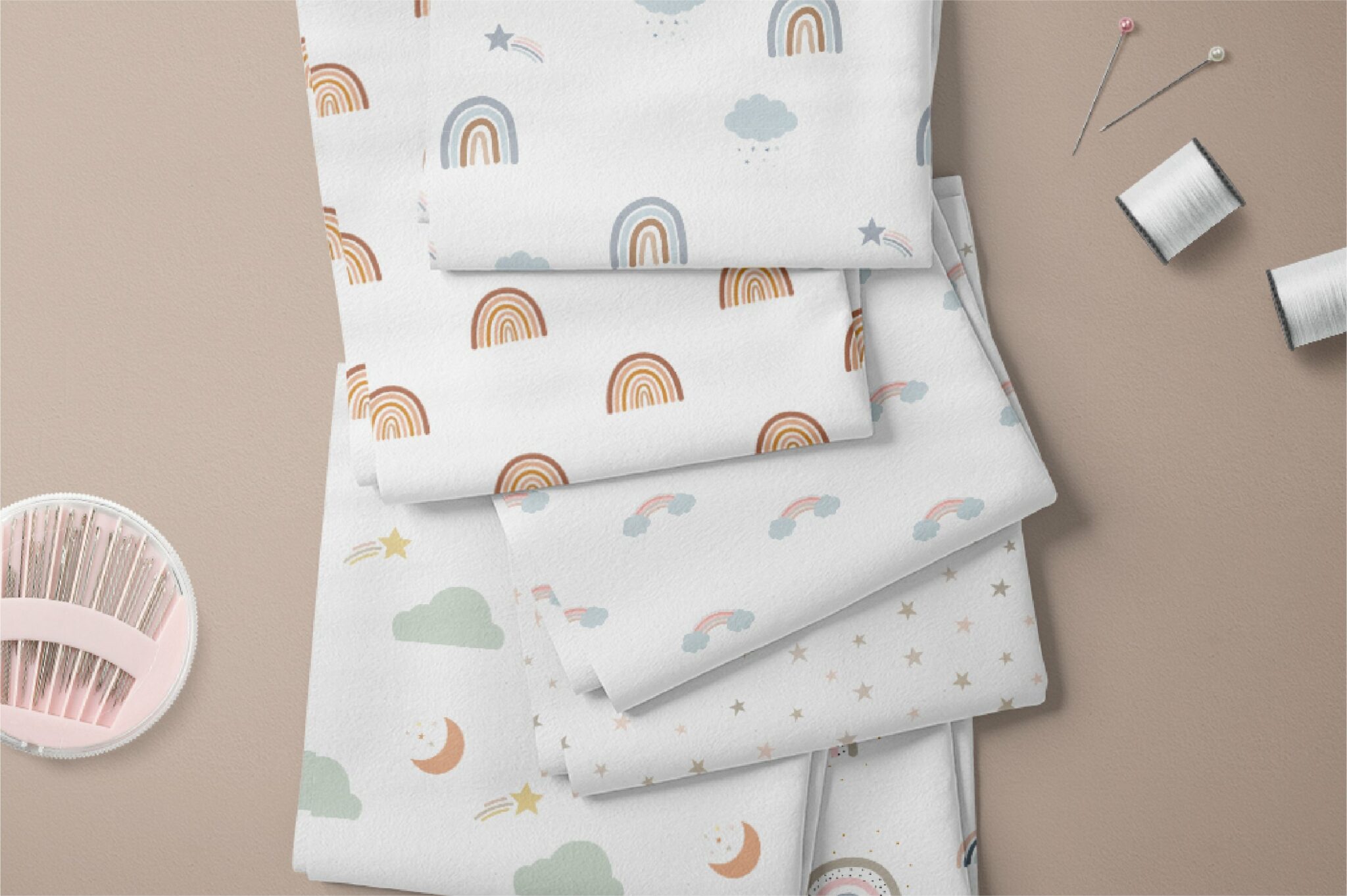 Boho Rainbow | Patterns + Elements – MasterBundles