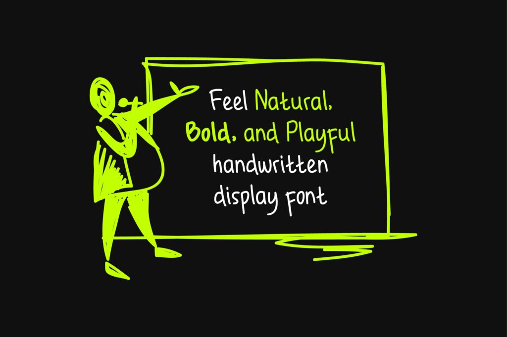 Bold Marker | Natural & Bold Display – MasterBundles