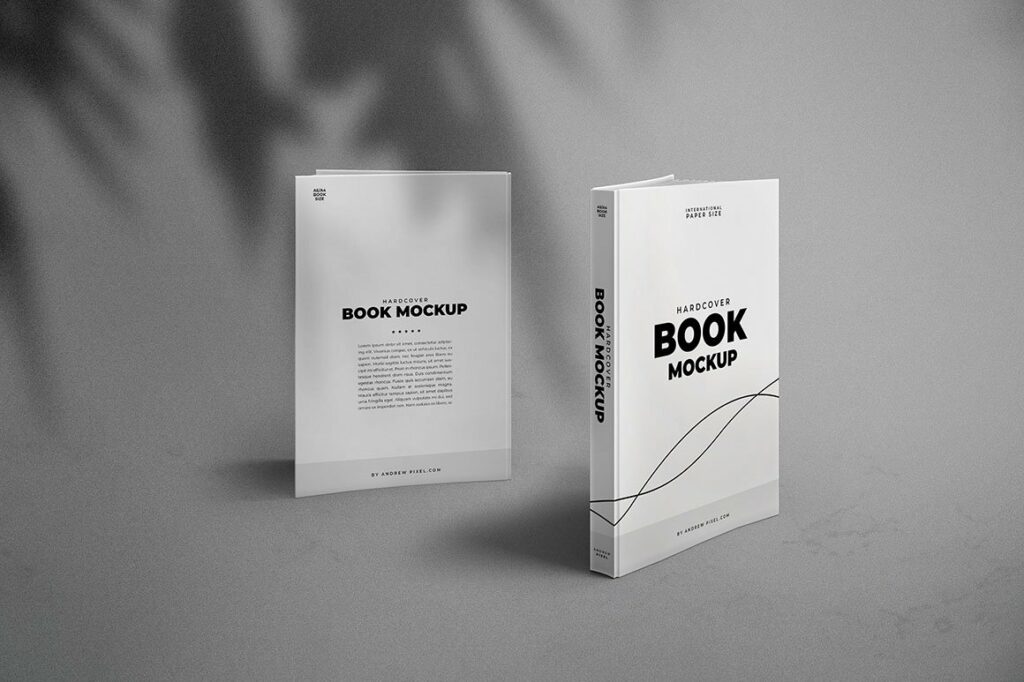 A5 Hardcover Book Mockups – MasterBundles