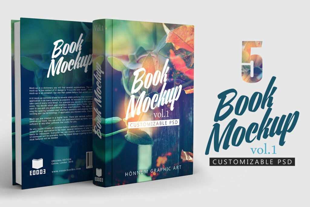 Book Mockup Vol 1 – MasterBundles