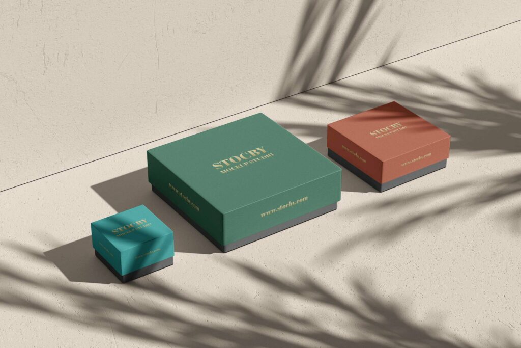 Boxes Mockup Set – MasterBundles