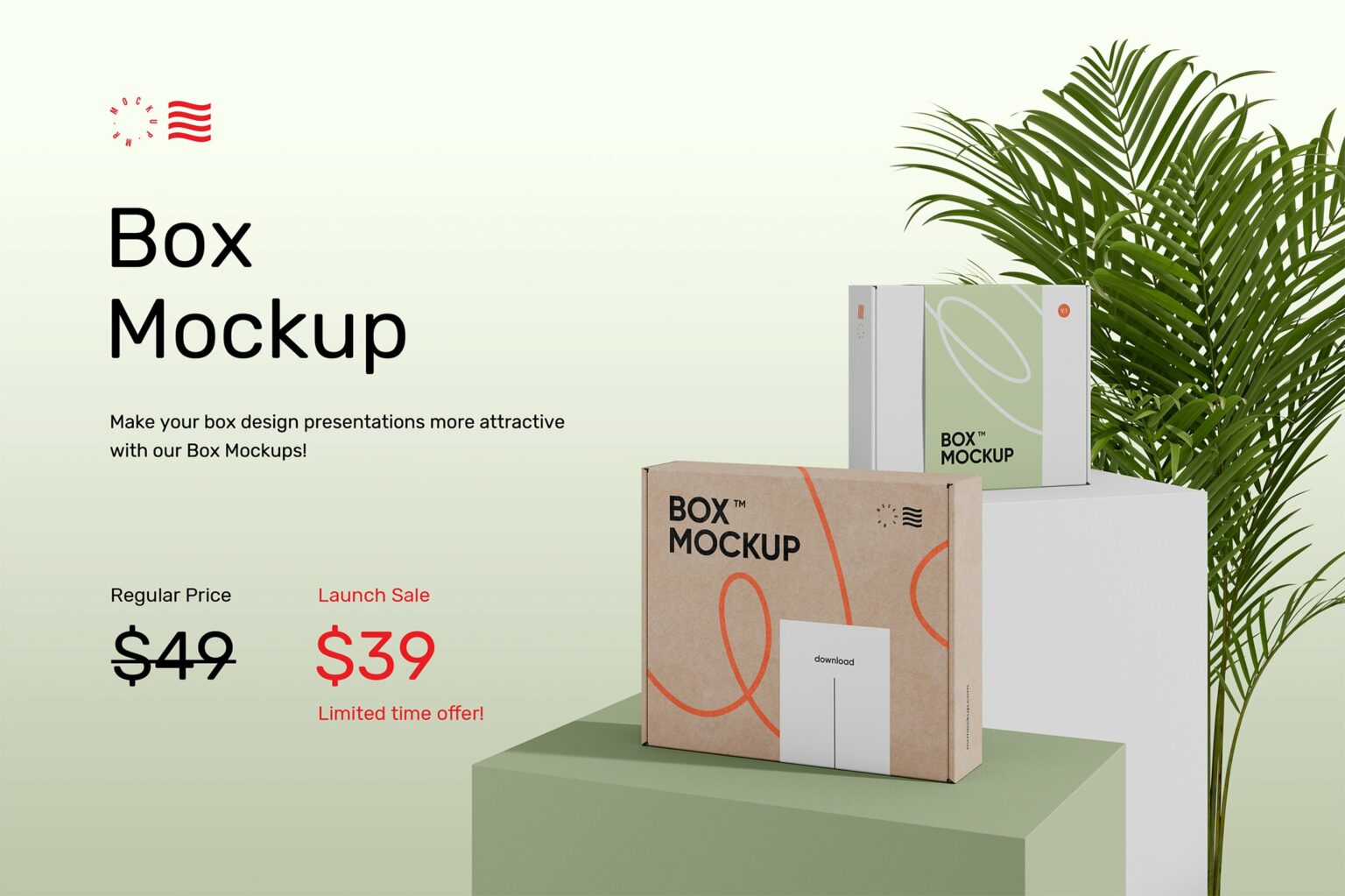 Box Mockup Bundle - Mailing Box – MasterBundles