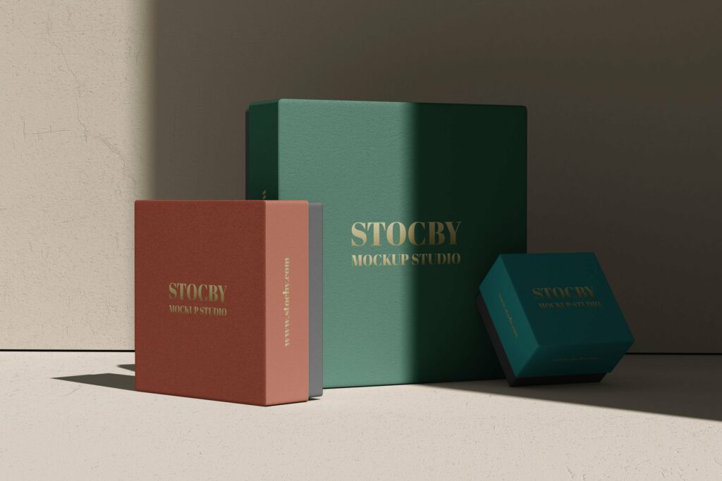 Boxes Mockup Set – MasterBundles