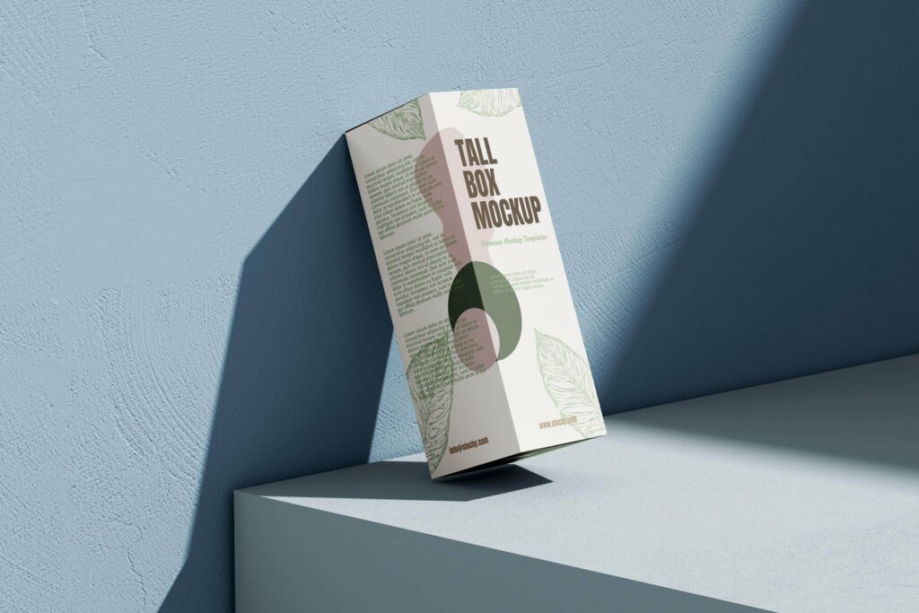 Tall Box Mockup Set – MasterBundles