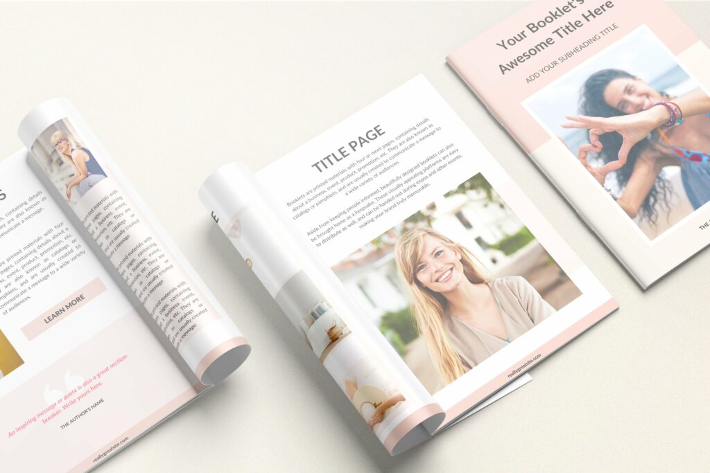 Brochure Catalog Mockups – MasterBundles