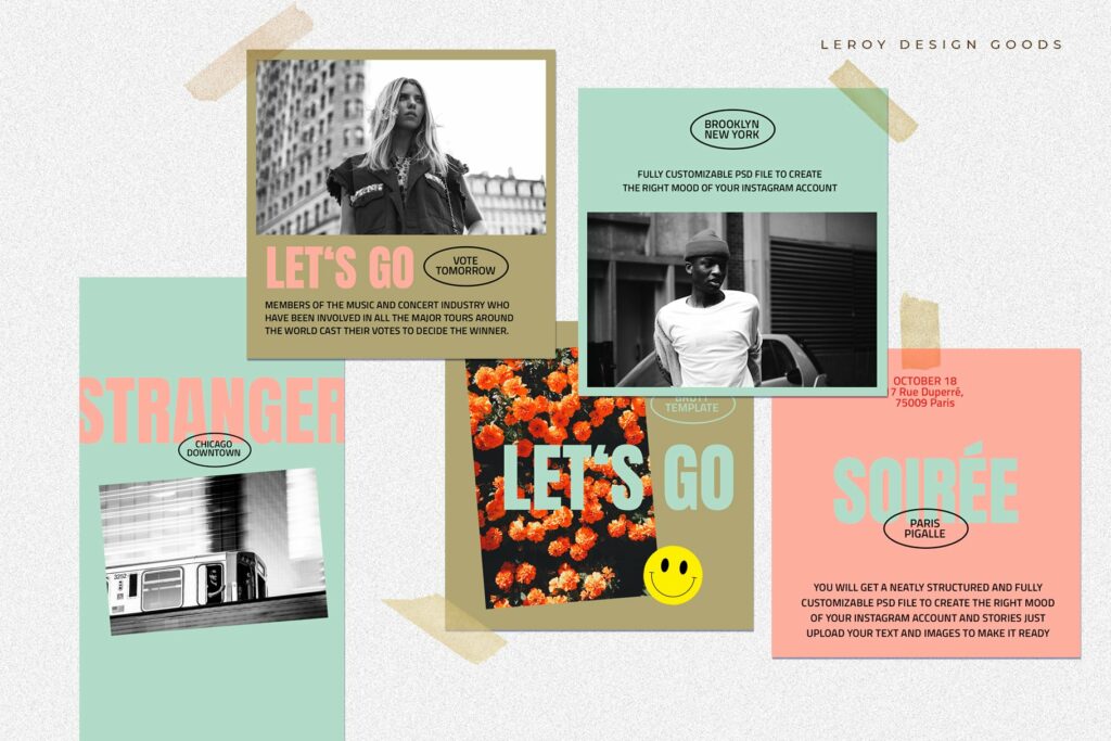 BRUTT - Instagram Branding Template – MasterBundles