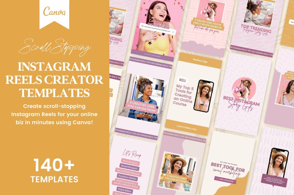 Instagram Reels Video Bundle Canva – MasterBundles