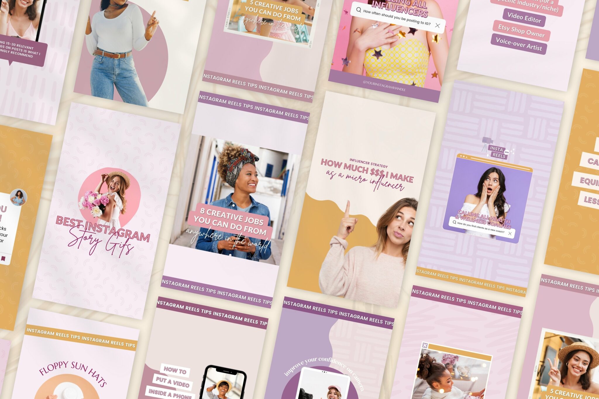 Instagram Reels Video Bundle Canva – MasterBundles