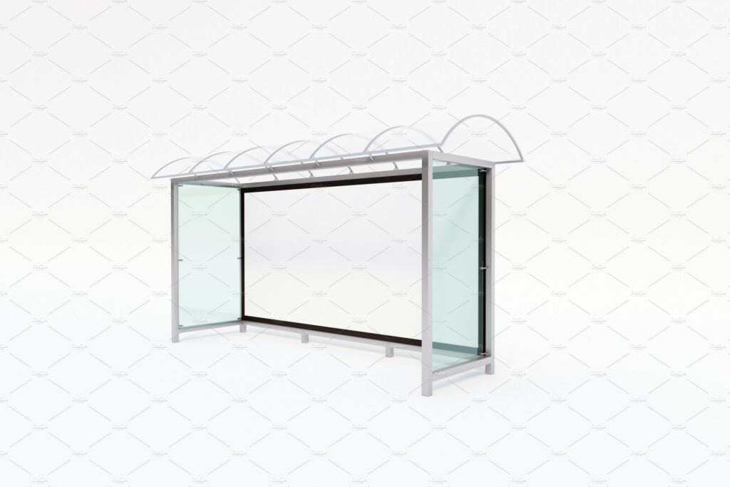 Bus Shelter Outdoor Advertising Sign – MasterBundles
