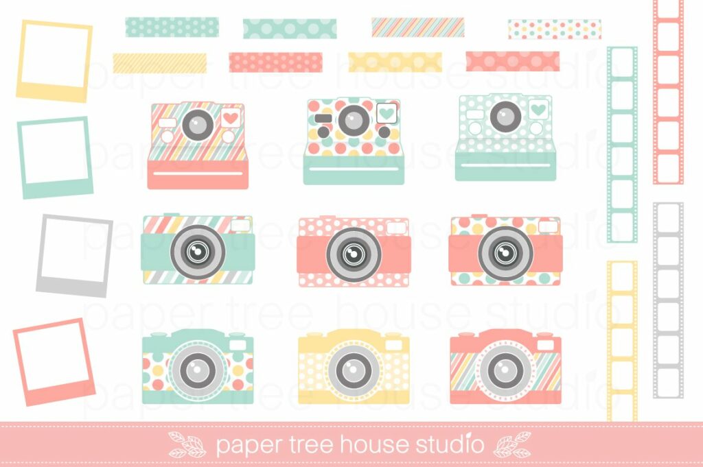 Camera Clip Art Set – MasterBundles