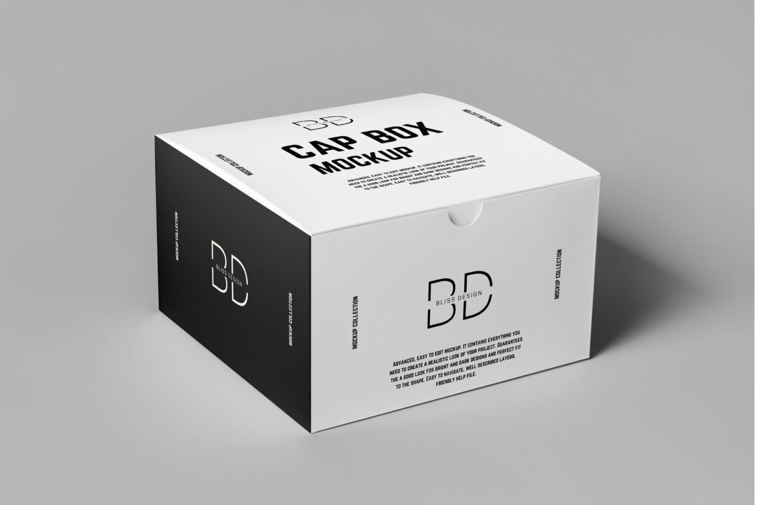 Cap & Box Mock-up – MasterBundles