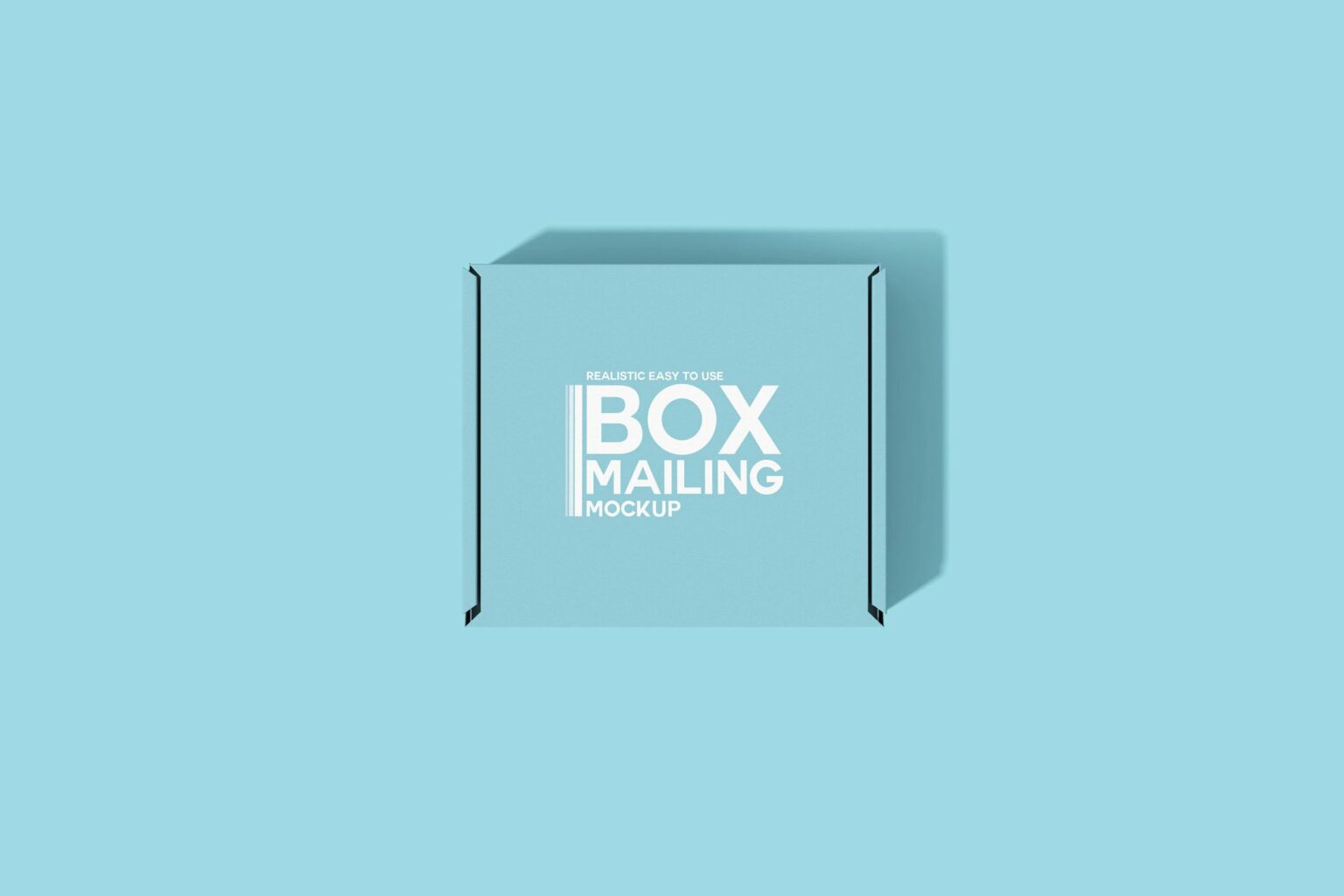 Mailing Box Mockup Set – MasterBundles