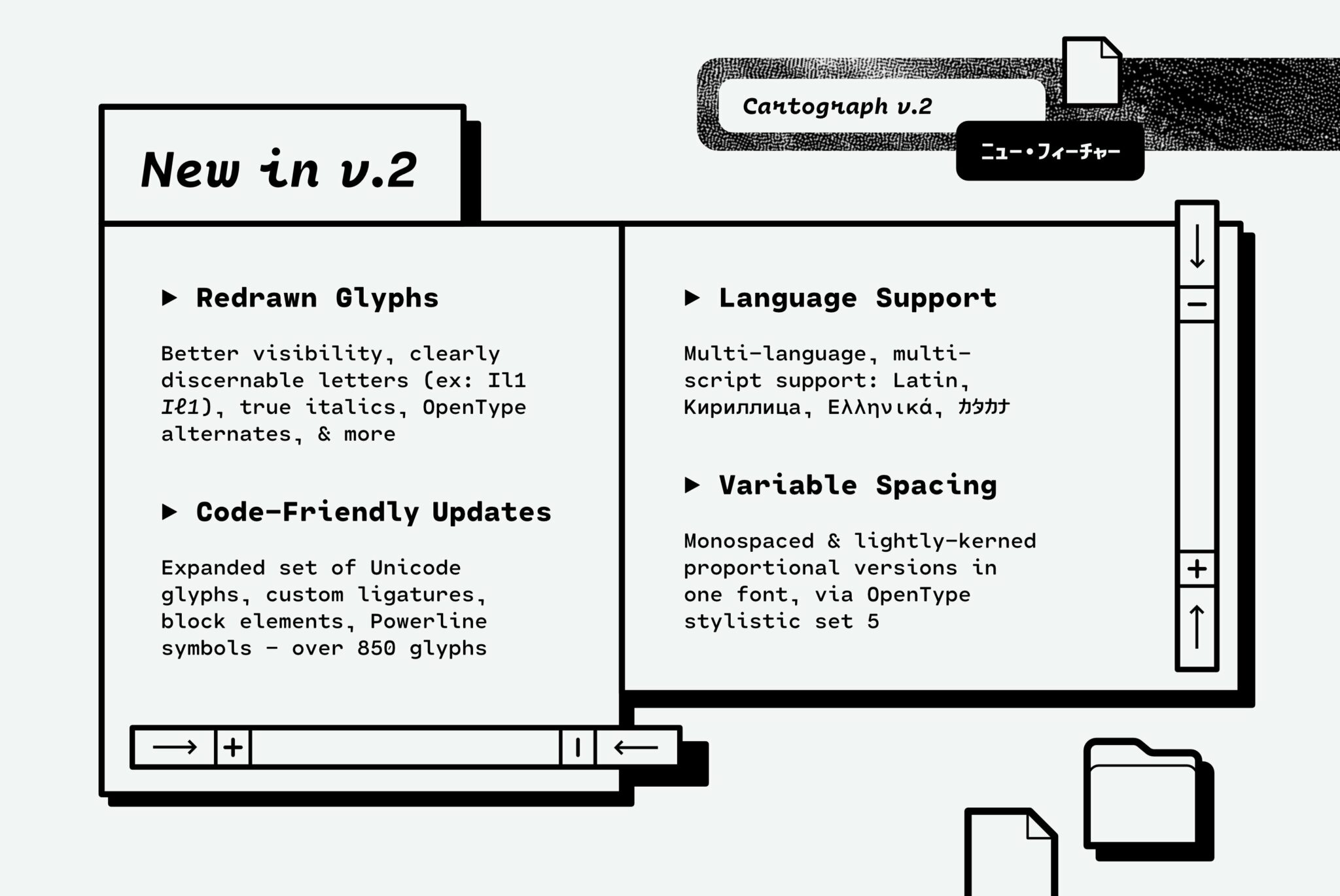 Cartograph CF: warm monospace font – MasterBundles