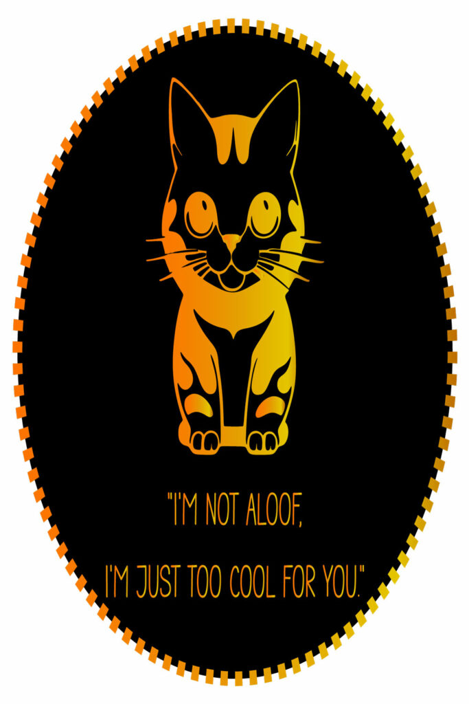 5 Editable Vector Illustration Bundle Set- CAT T-SHIRT - MasterBundles