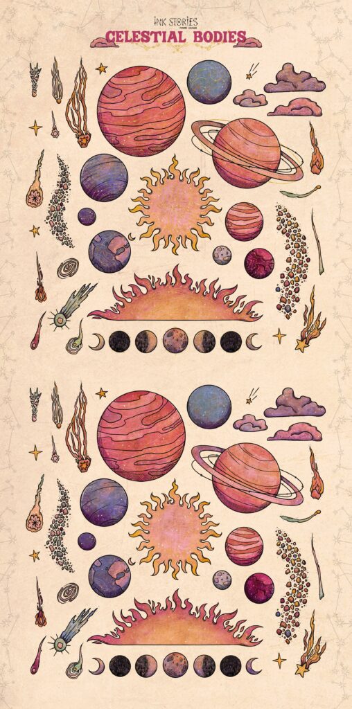 Celestial Bodies – MasterBundles